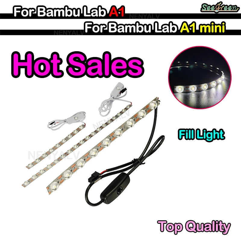 For Bambu Lab A1 light bambu lab a1 mini zubehör led light High temper